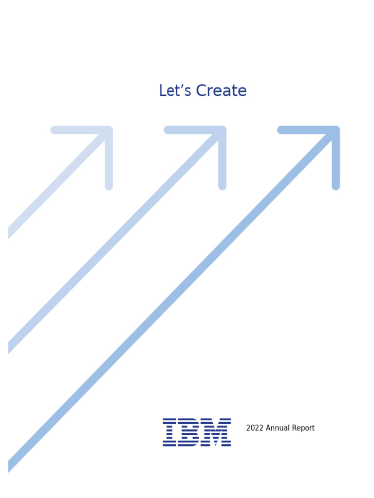 IBM Annual Report 2022 | PDF | Cloud Computing | Financial Statement