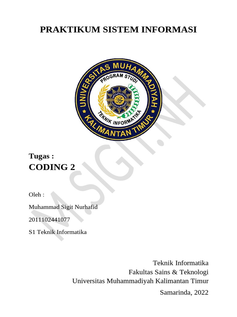 Tugas Coding | PDF