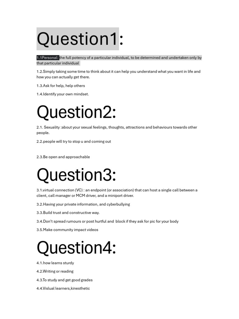 Tyler P | PDF | Career & Growth