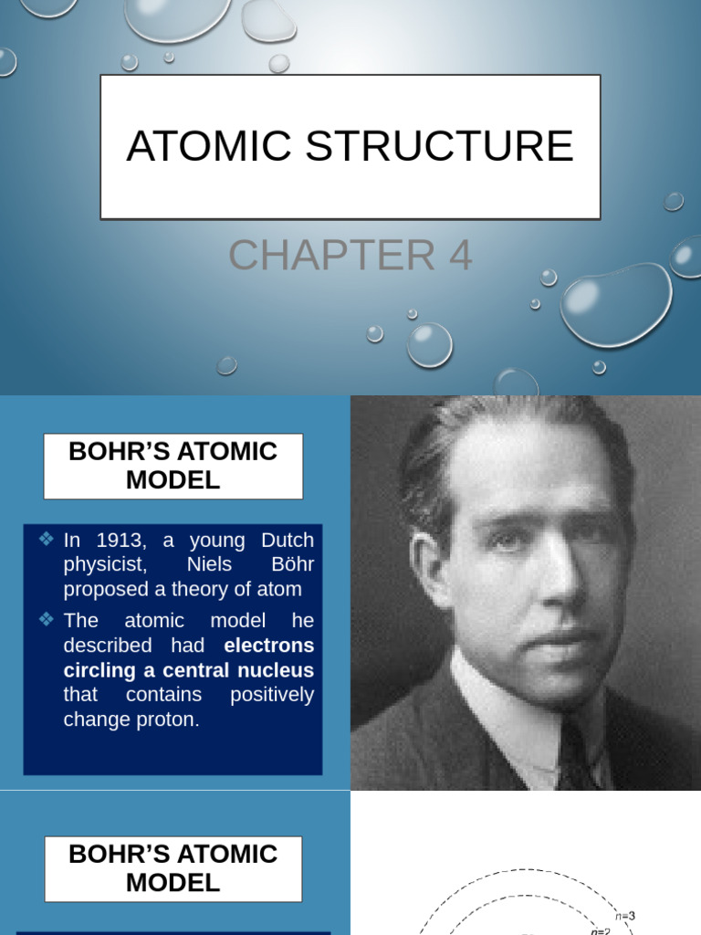 Chapter 4 Atomic Structure | PDF | Atomic Orbital | Electron Configuration