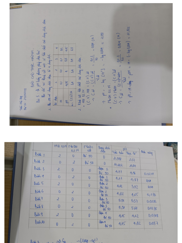 Bao Cao Hoa Ly Bai5 | PDF