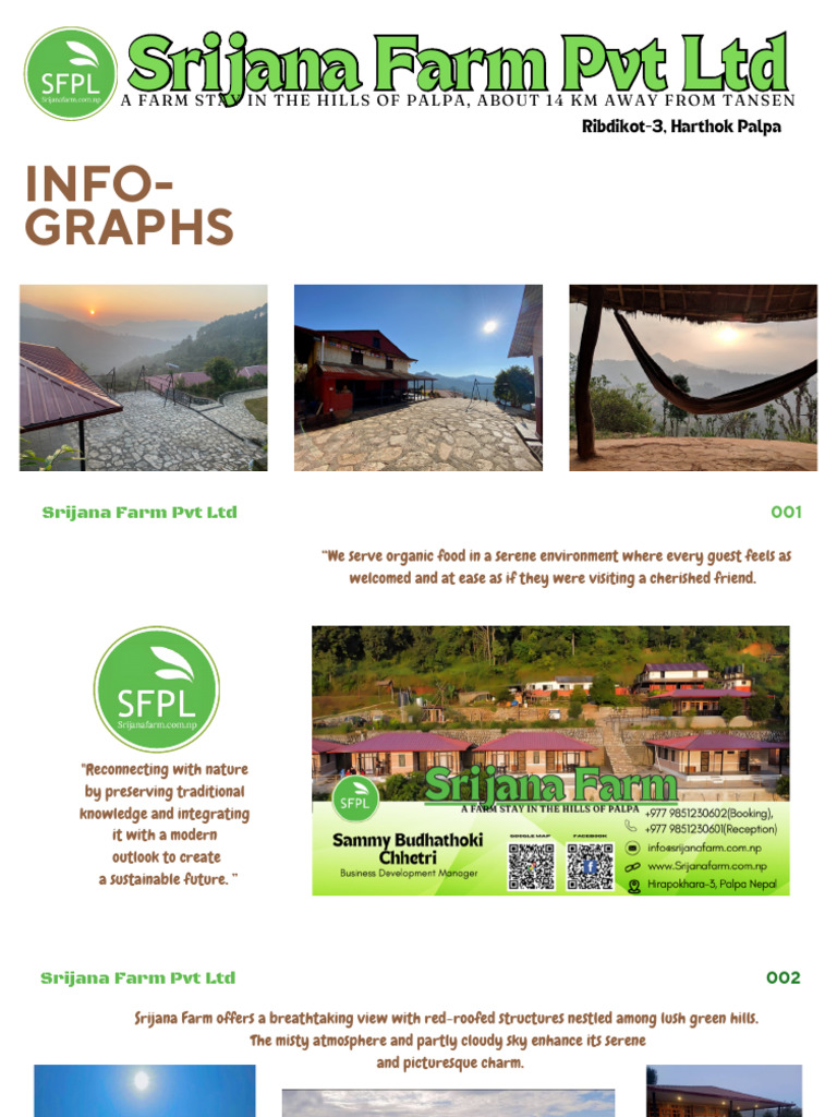 Srijana Farm Infographic | PDF