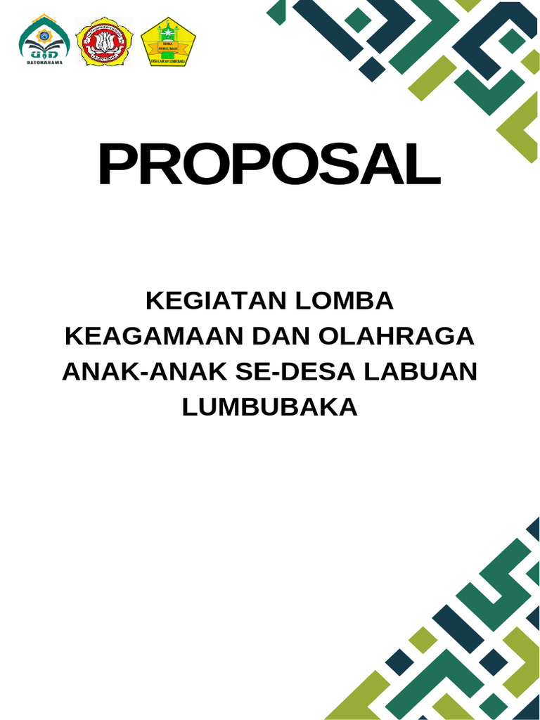 Proposal Pengajuan Dana KKN TEMATIK UIN PALU | PDF
