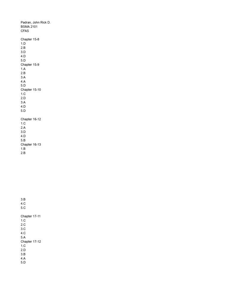Ass Cfas | PDF | Science & Mathematics | Technology & Engineering