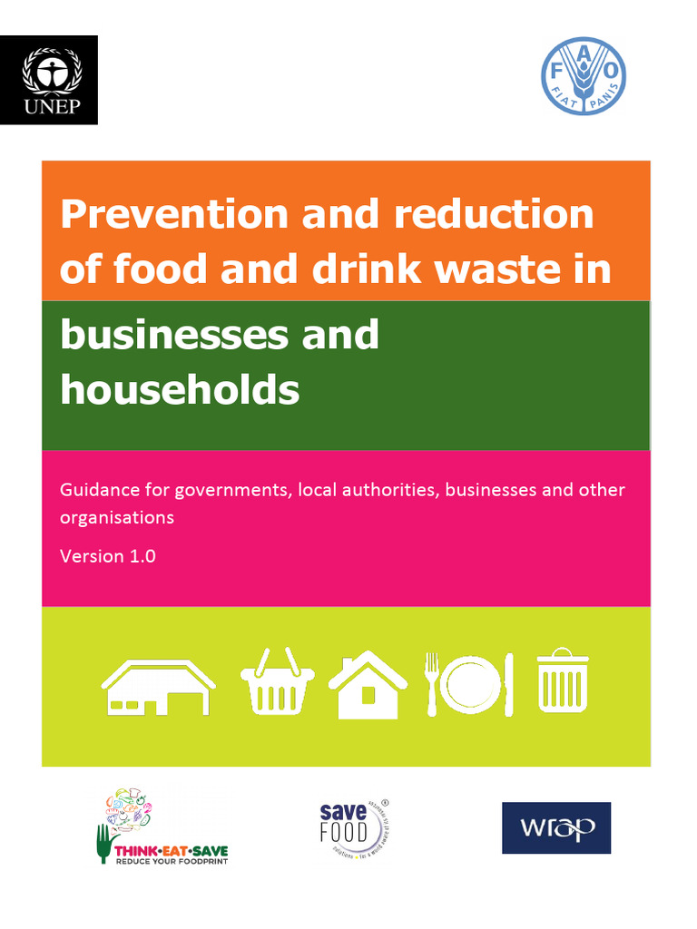 Food Waste Prevention Guidance | PDF | United Nations Environment ...