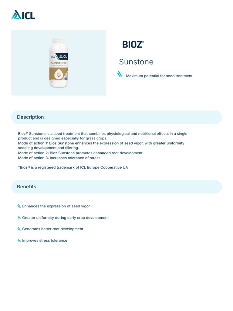 Bioz® Sunstone 94817 1 | PDF | Technology & Engineering