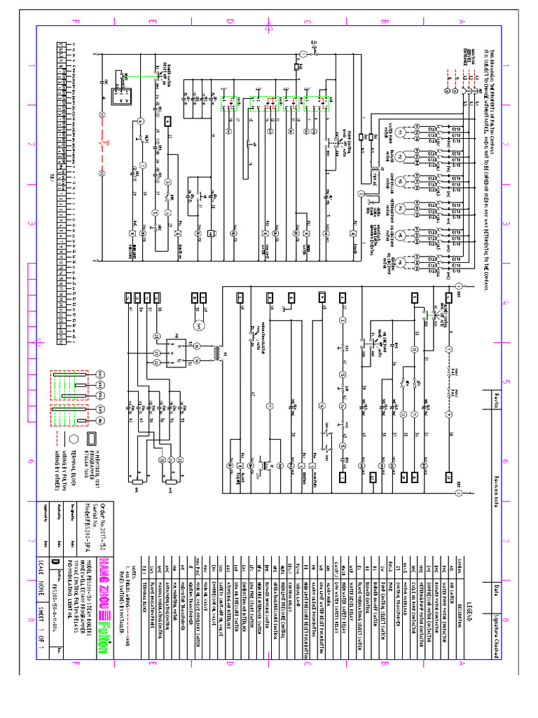 2017-152 FBS200 - IC - LO-Model Diagrama Eléctrico | PDF