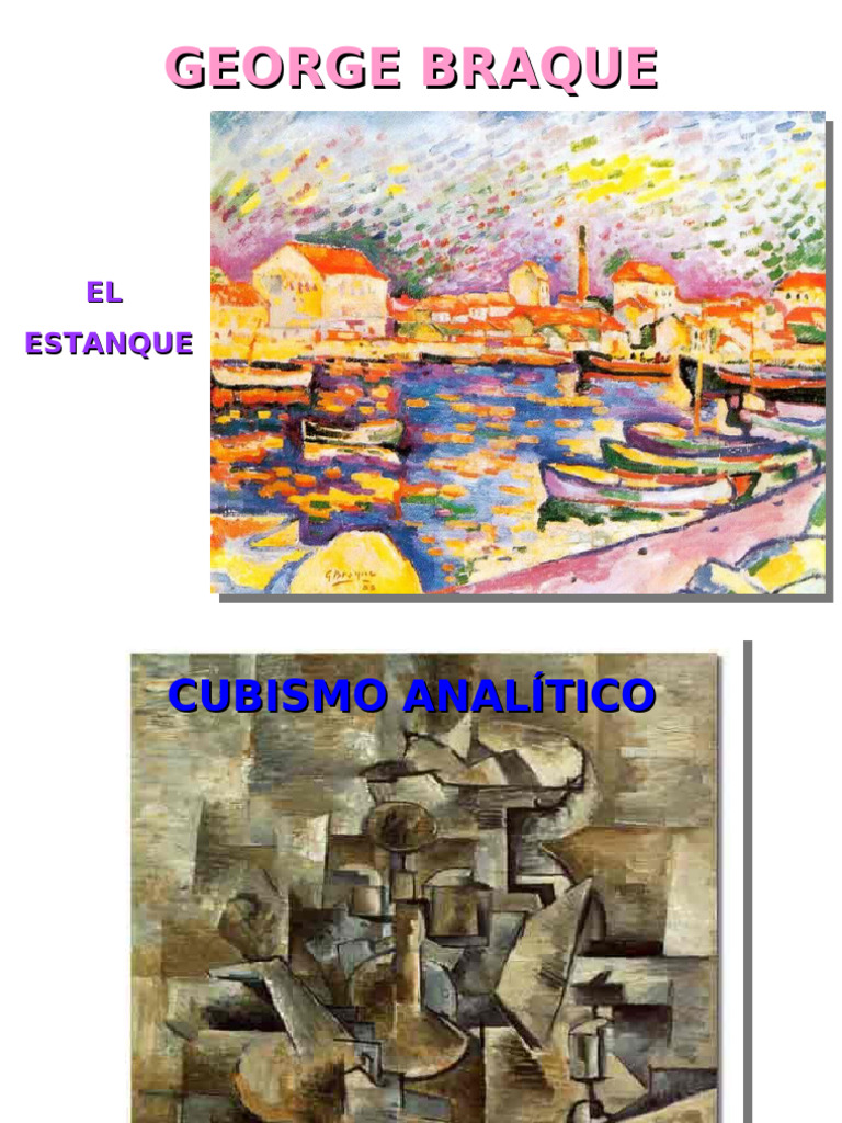 Presentación El Cubismo | PDF | Pablo Picasso | Cubismo