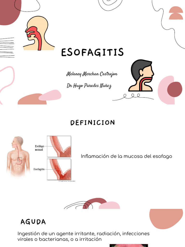 Esofagitis 1 | PDF | Esófago | Enfermedades digestivas
