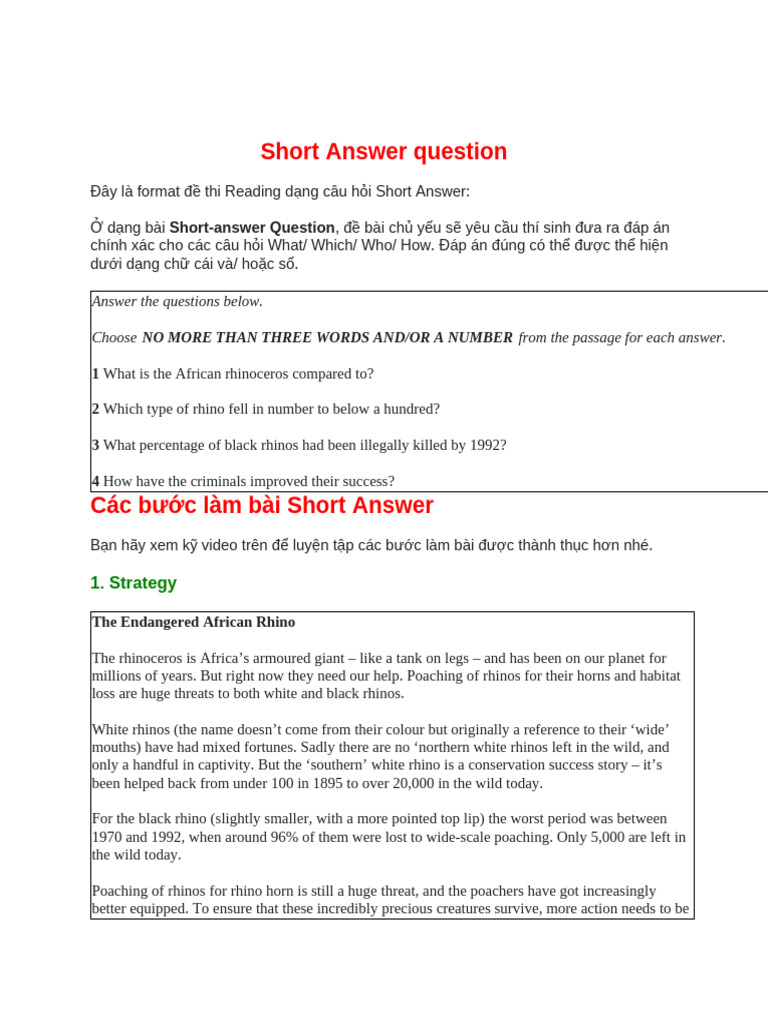 BT Short Answer Question | PDF