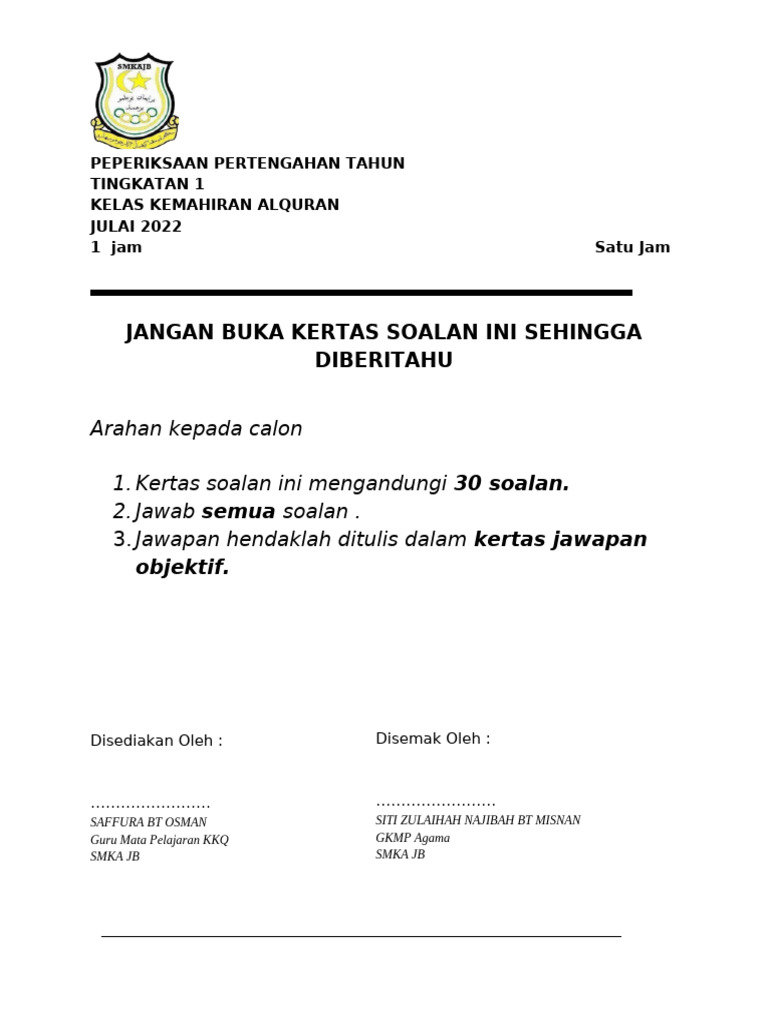 KKQ T1 2022 | PDF
