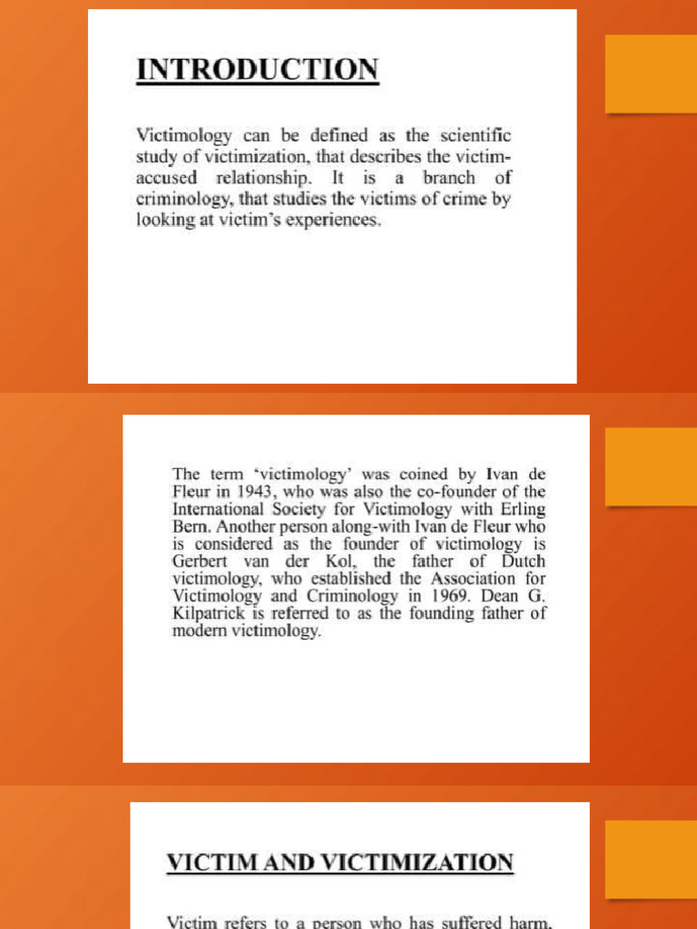 Victimology | PDF
