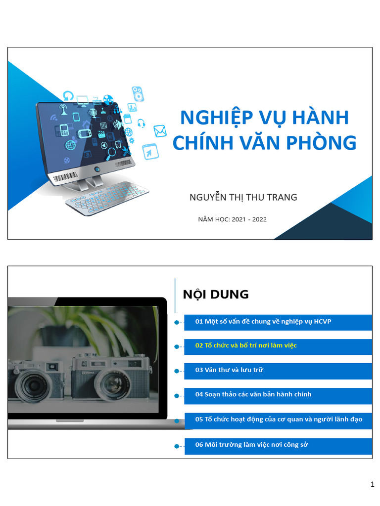 Slides C2 - Bo Tri To Chuc Van Phong | PDF