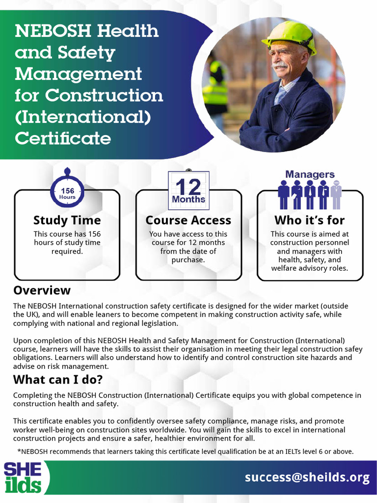 16 NEBOSH Internat Construction Web | PDF