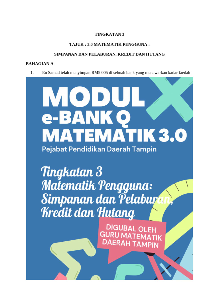 Kump 8 Ting 3 Tajuk 3 | PDF