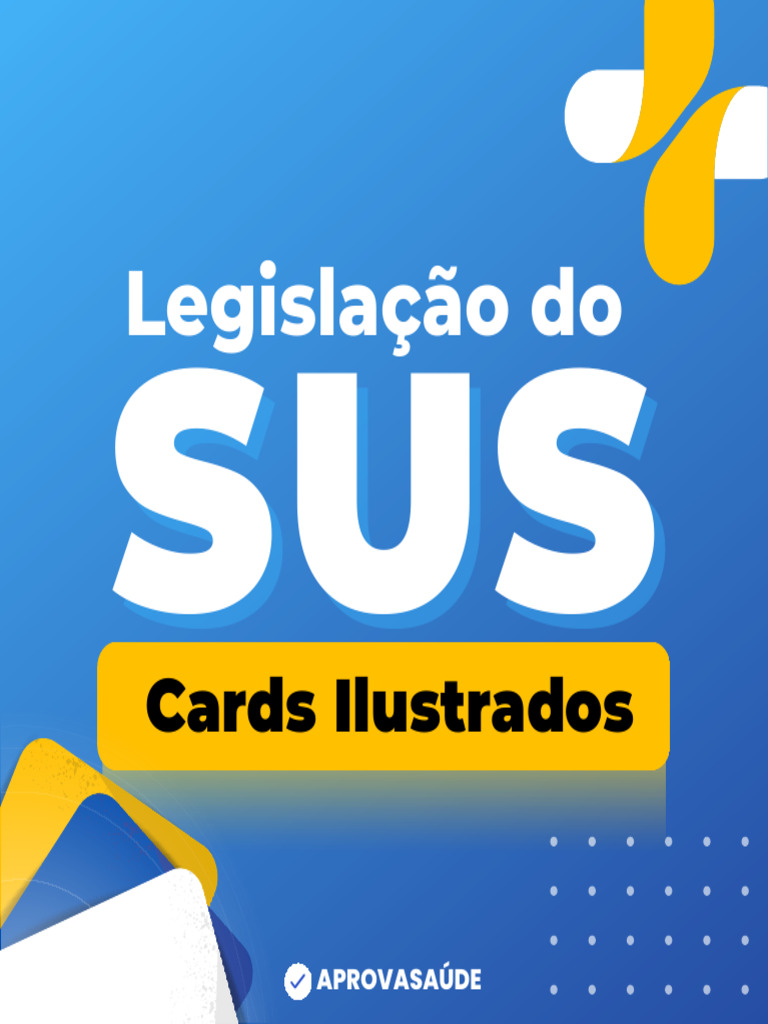 Cards Ilustrados sobre SUS | PDF | Bem-estar social | Programas sociais