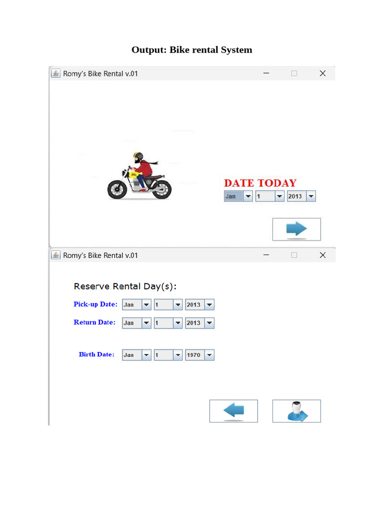 Bike Rental System | PDF | Technology & Engineering