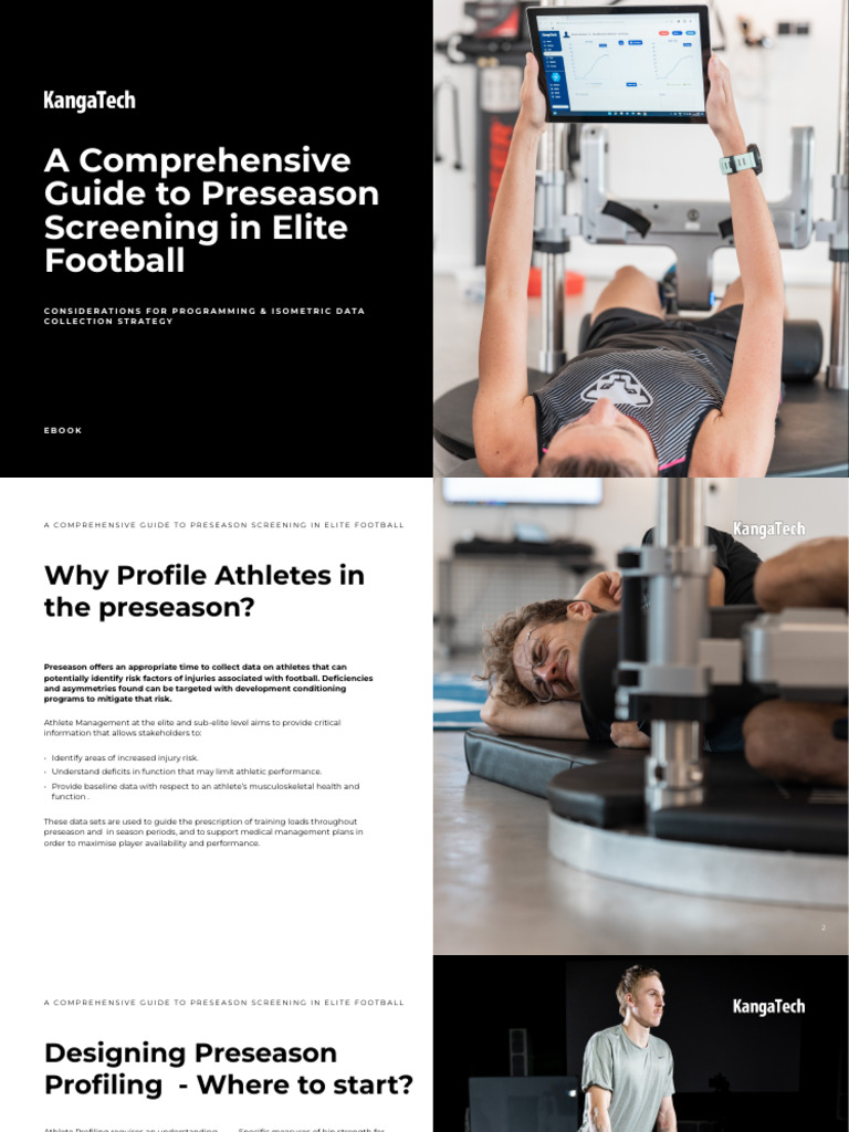 Preseason Musculoskeletal Screening Guide | PDF | Anatomical Terms Of ...