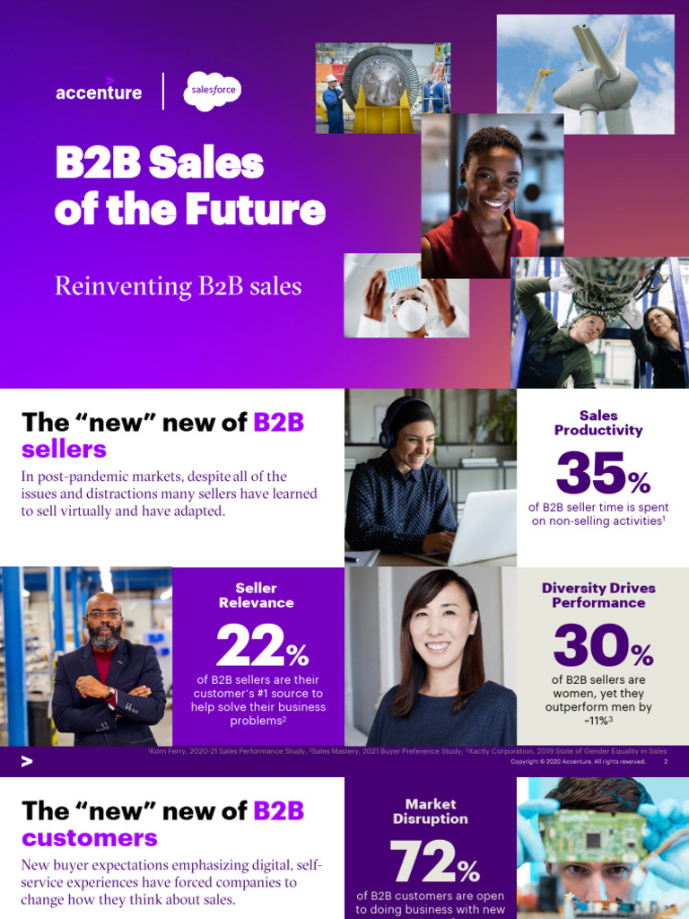 Accenture b2b Sales Reinvented Slide Share Final Revised | PDF | Sales | Artificial Intelligence