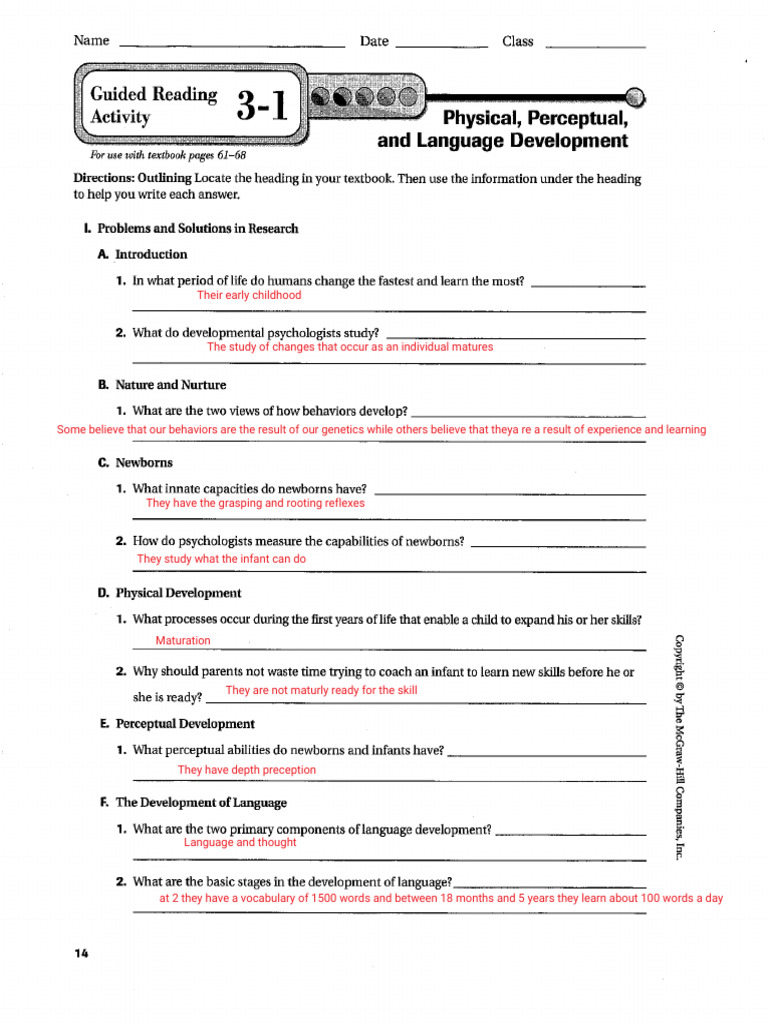 Karsyn Ford - CH 3 Sec 1 Guided Reading | PDF