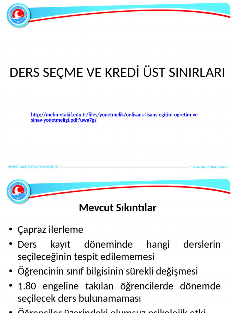 49 Form 377 76700580 Ders Secme Sunumu | PDF