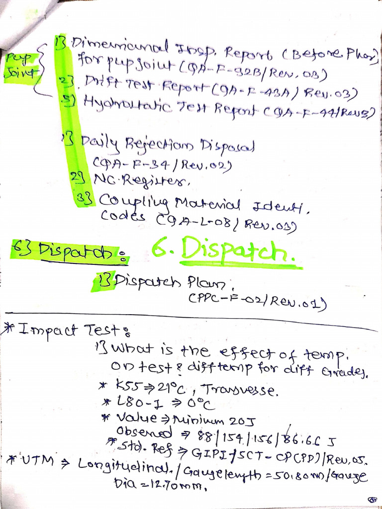 Dispatch Process Docs | PDF
