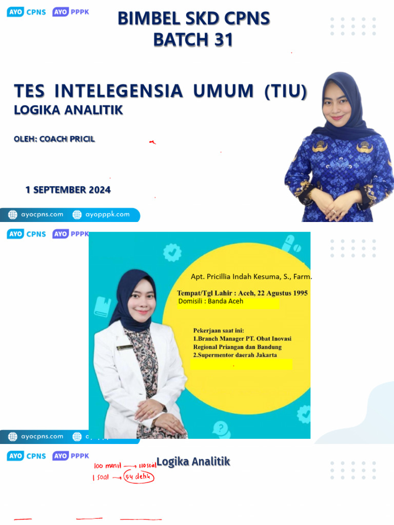 Materi - Logika Analitik | PDF