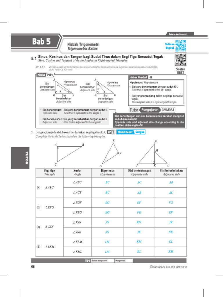 66-83 Bab 5 Nisbah Trigonometri | PDF