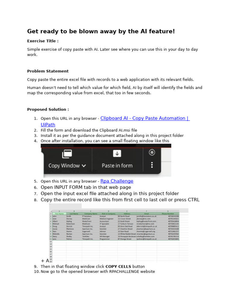 Problem Statement | PDF