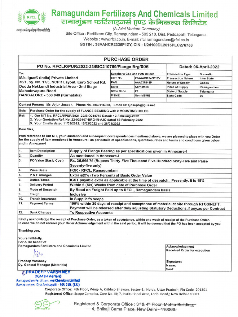 2.PO 006 FlangeBearing Igus | PDF