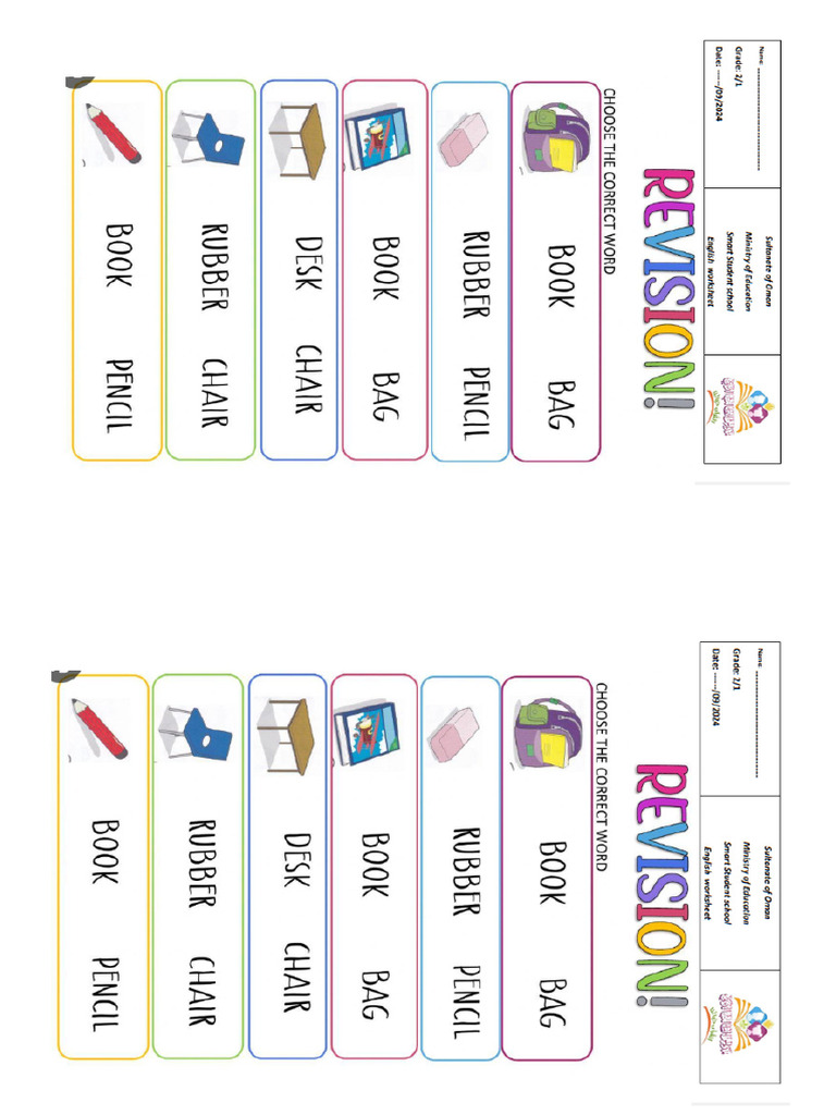 Revision Unit 1 | PDF