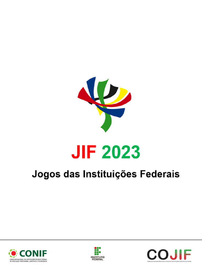 Regulamento Geral e Especificos JIF 2023 - Regional Nordeste | PDF ...