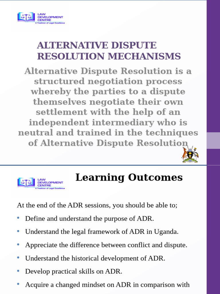 Understanding Alternative Dispute Resolution | PDF | Alternative ...