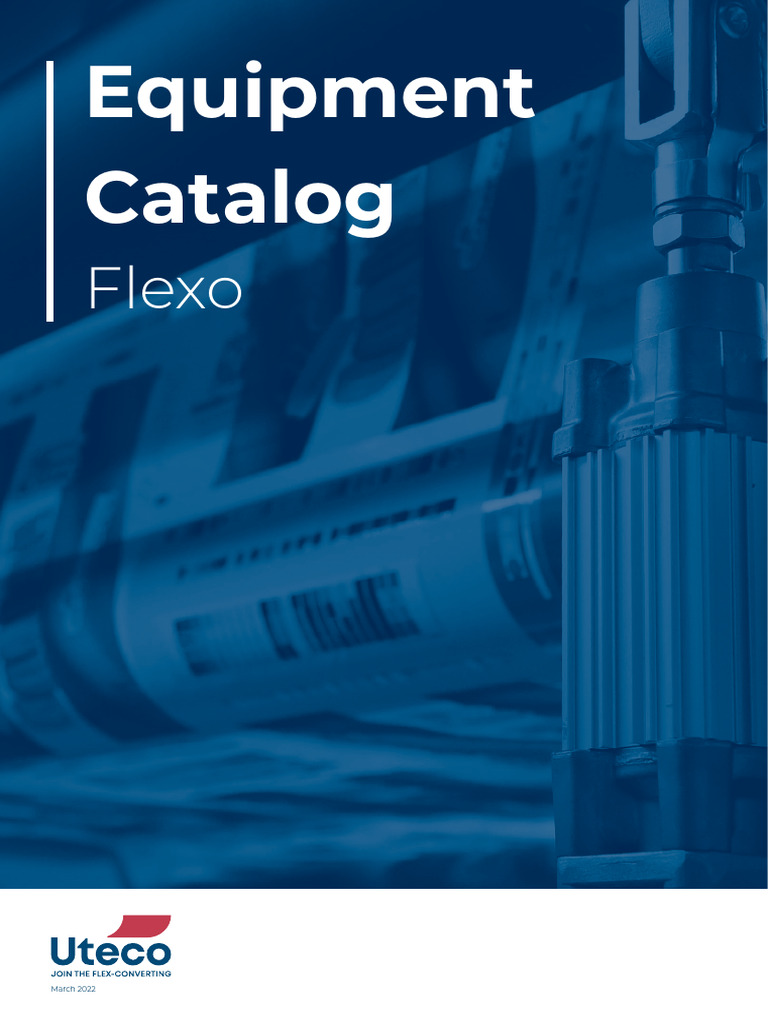 Uteco Flexo Equipment Solutions Catalog | PDF