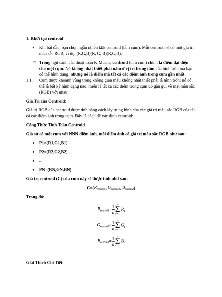 K Mean Algorithm | PDF