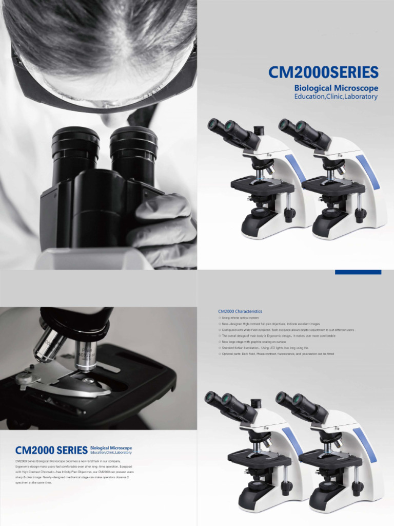 Scilution Microtech CM2000 Biological Microscope | PDF