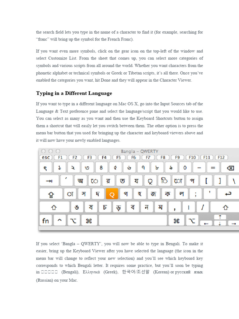 Mac Keyboard Tips 10 | PDF | Computers