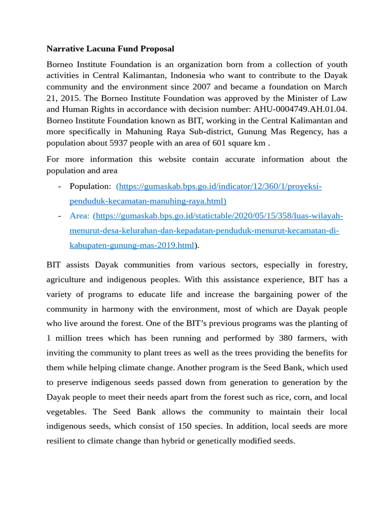 Narrative Lacuna Fund Proposal | PDF | Trees | Soil