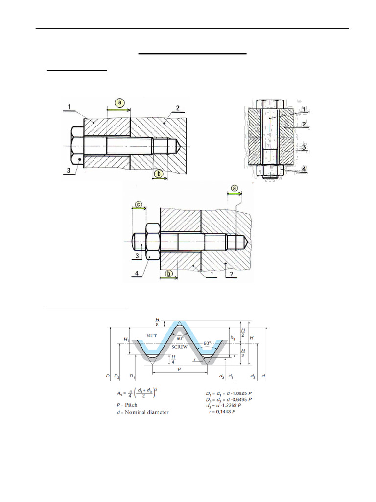MSD Coiu | PDF | Screw | Strength Of Materials