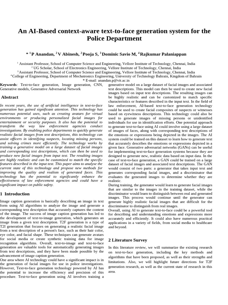 Paper Submitted | PDF | Artificial Intelligence | Intelligence (AI ...