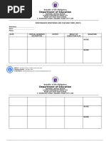 CSC Form 48 Daily Time Record DTR | PDF