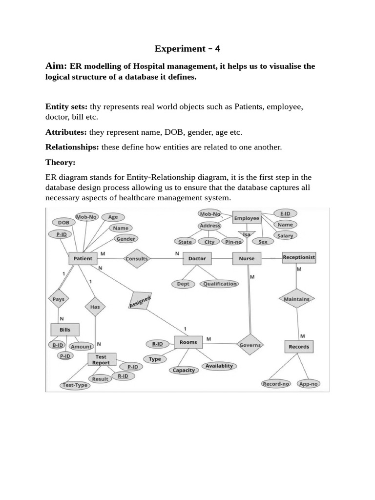 Er Diagram Exp4 | PDF