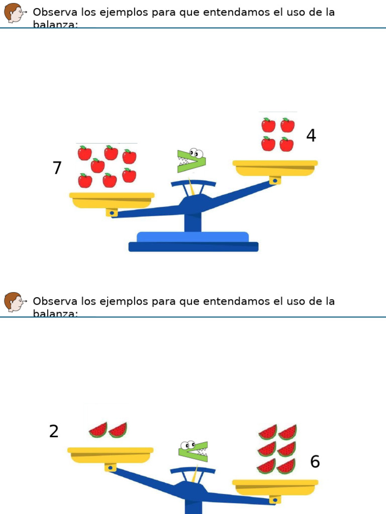 Uso de la Balanza: Ejemplos Prácticos | PDF