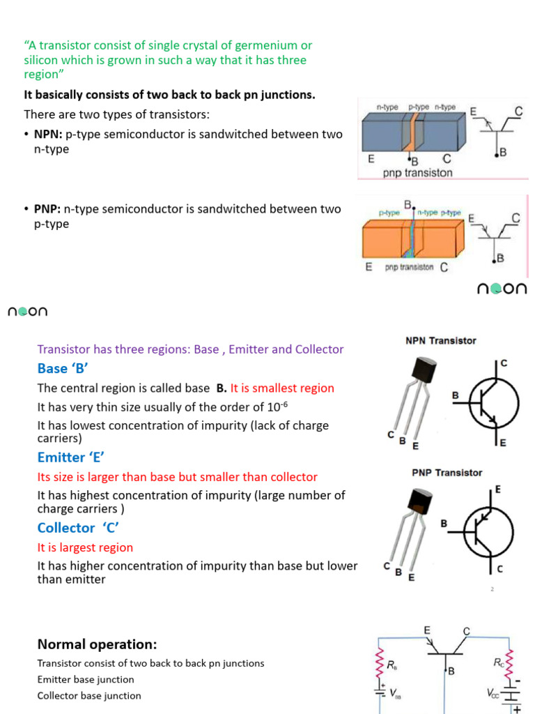 Transistors | PDF | Bipolar Junction Transistor | Transistor