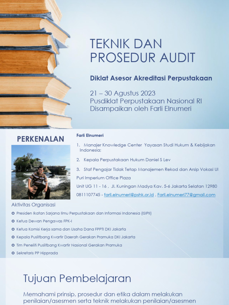 Teknik Dan Prosedur Audit | PDF | Karier & Perkembangan