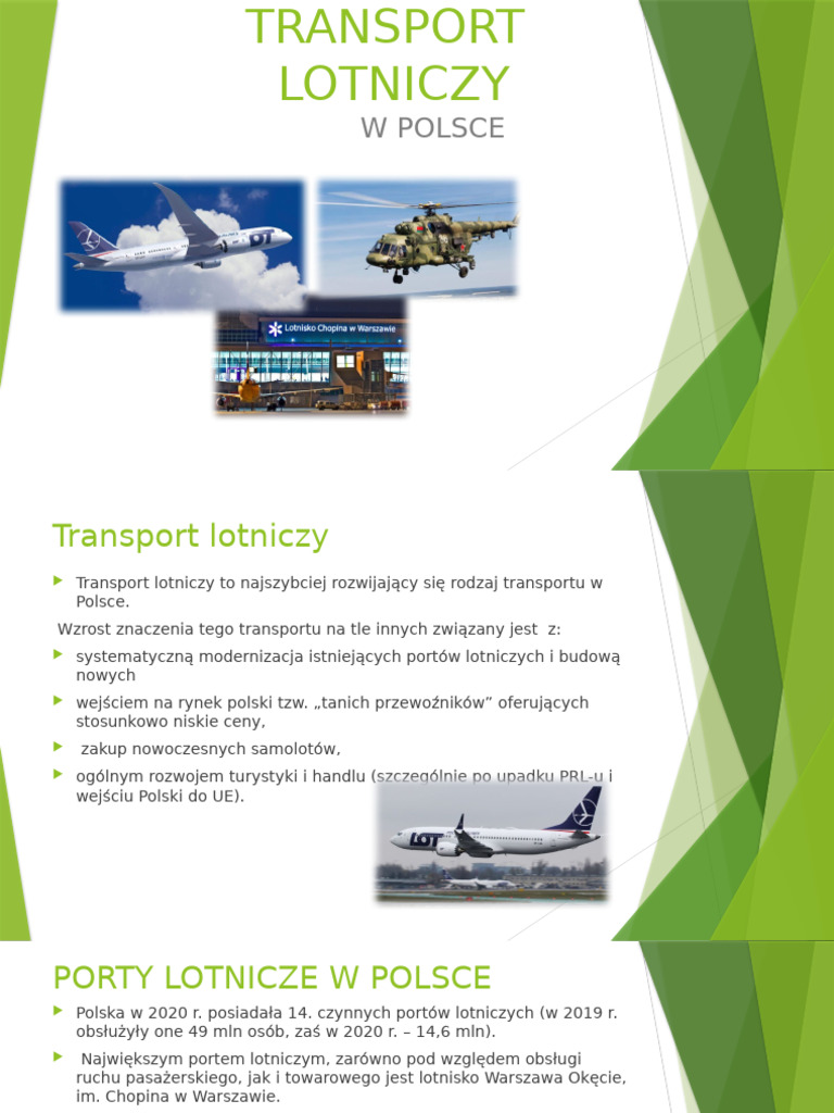 Transport Lotniczy | PDF