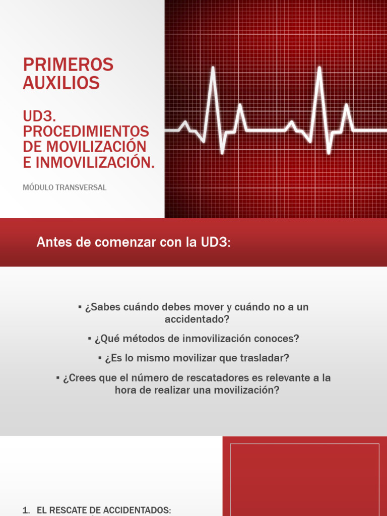 Ud3 Pa Presentacion 24-25 - Movil-Inmov | PDF | Hombro | Codo