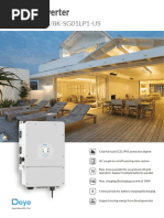 Deye - SUN 5K SG01LP1 EU - Datasheet | PDF | Energy Technology ...