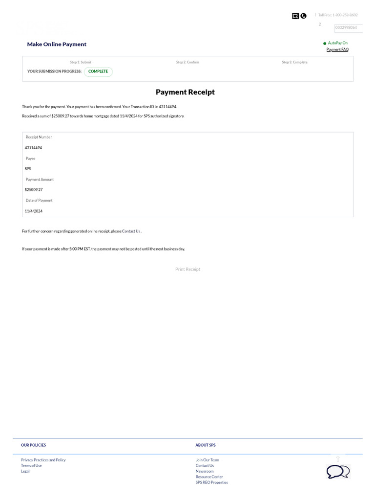 Make Online Payment | PDF | Payments | Receipt