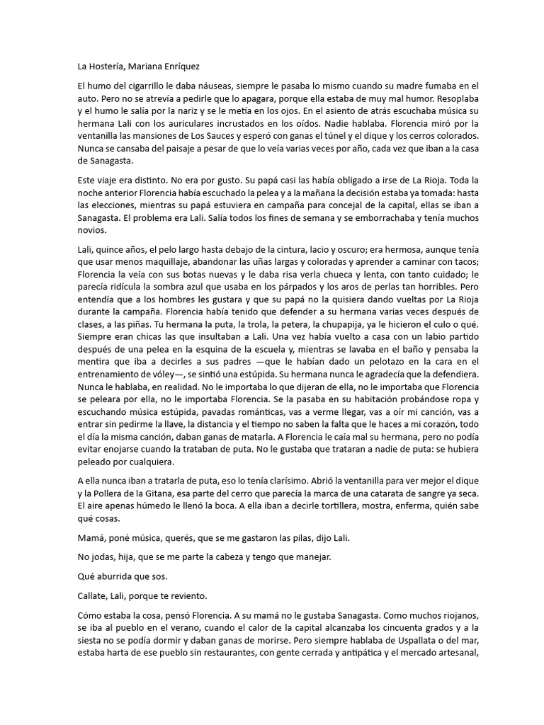 Cuba y Argentina, Cuentos 1 | PDF